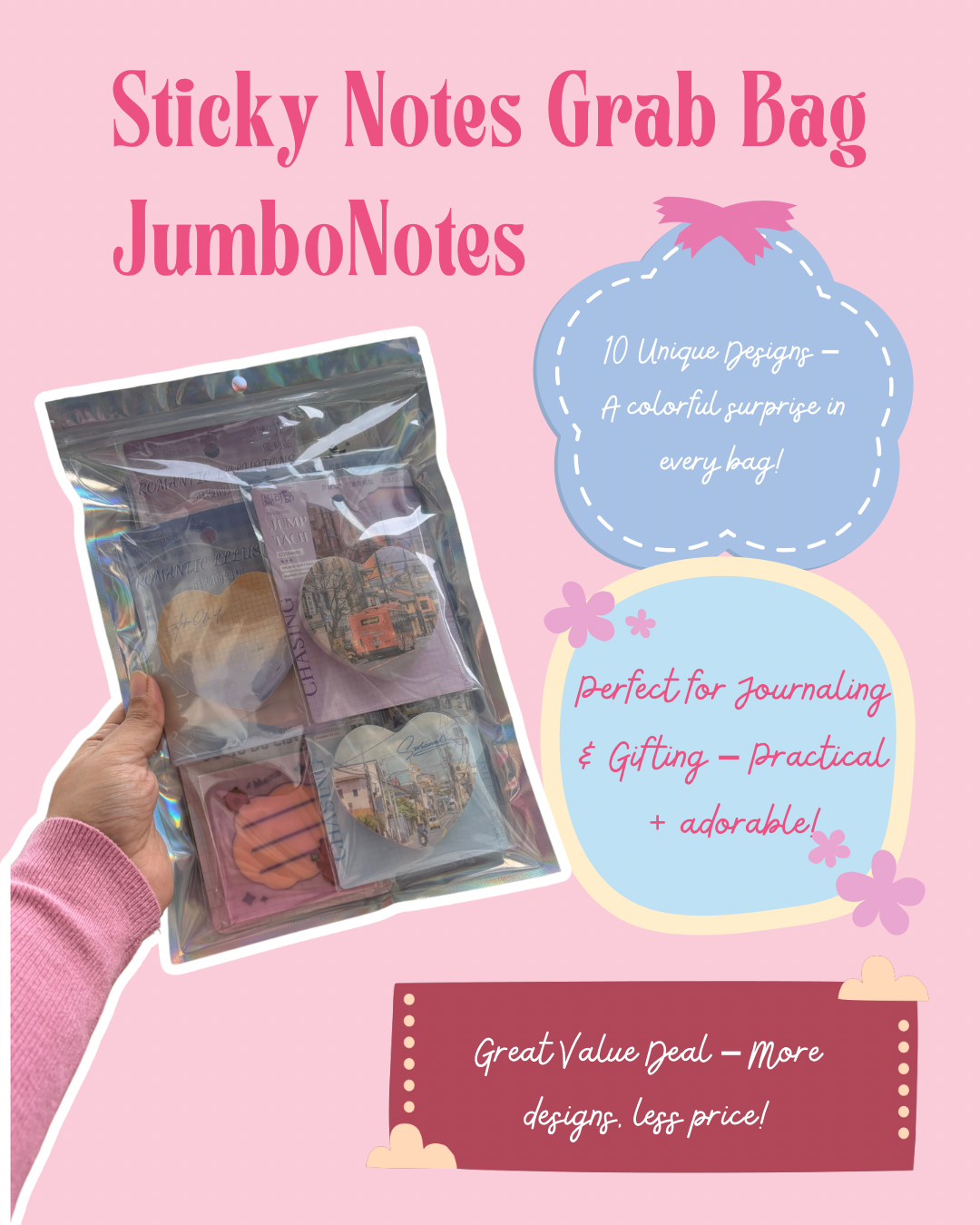 Sticky Notes Grab Bag – Stationery Mafia
